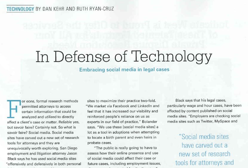 Publications | Ryan-Cruz Law, APC